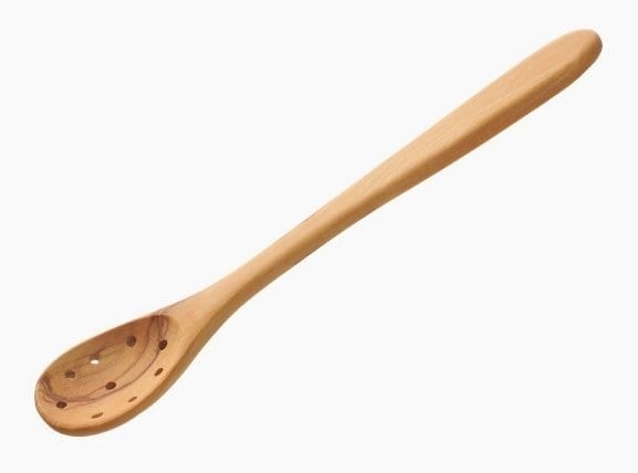 Kleine houten lepel met gat, 21 cm - Scanwood - Koop online | KitchenLab