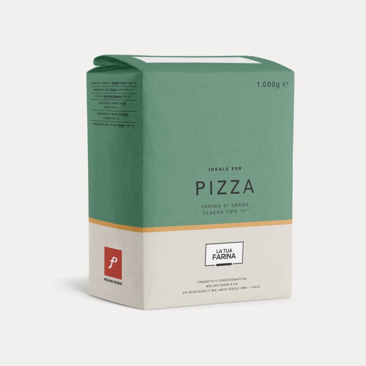 Pizzameel, Tipo 0, 1 kg - Molino Pasini - Koop online | KitchenLab