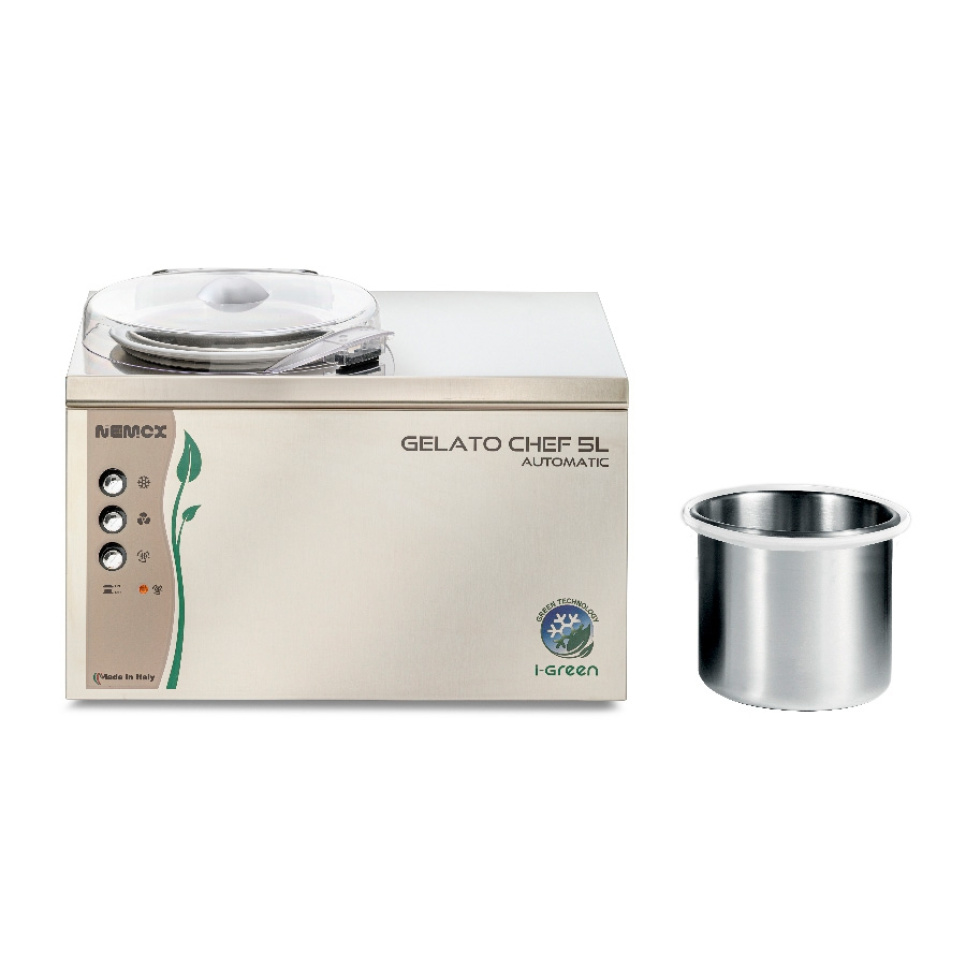 IJsmachine Gelato Chef 5L Auto I-Green - Nemox - Koop online | KitchenLab